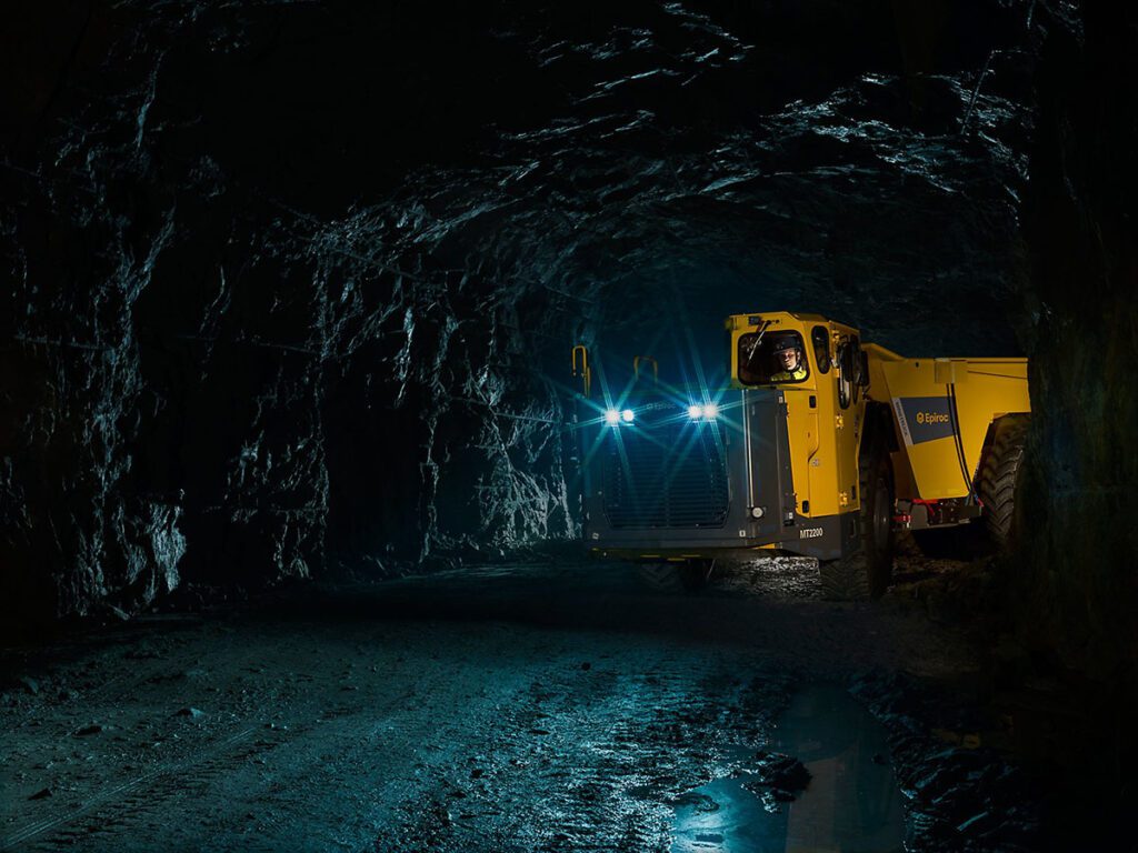 Underground Mining Trucks - First Break